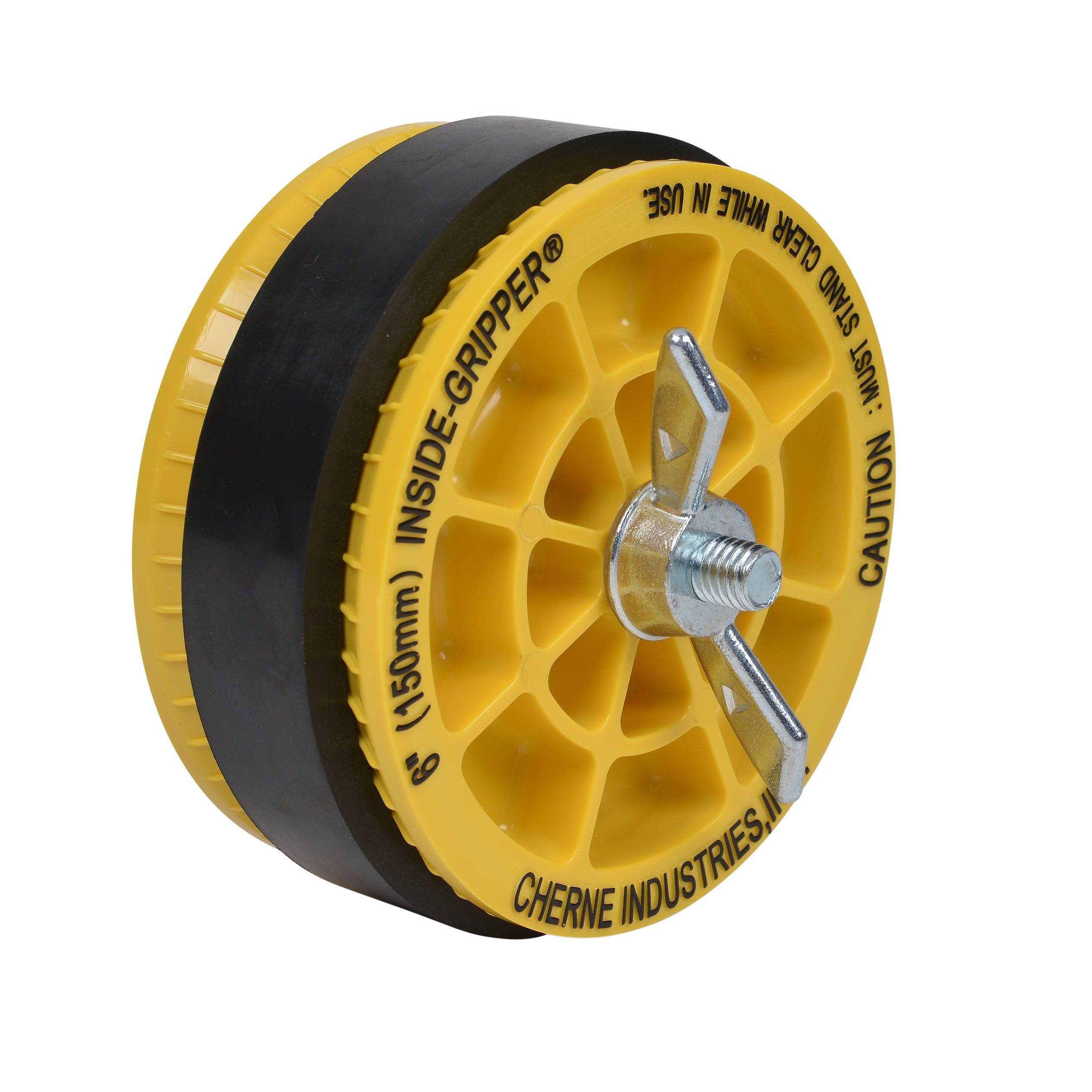 Cherne ® 6" Inside-of-pipe Gripper ® Plug,17 PSI - 40 ft. - Enviro ...