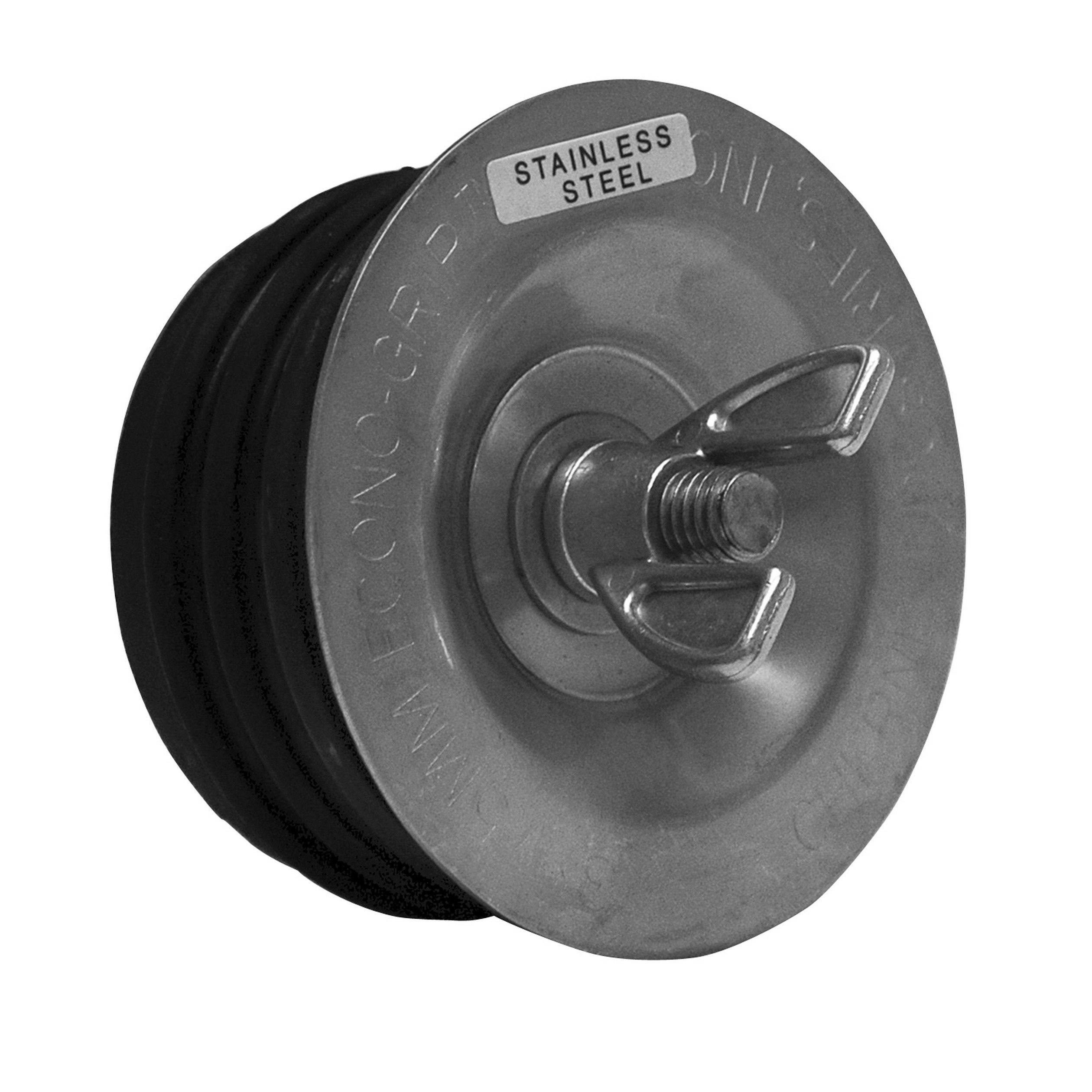 Cherne ® 3" Stainless Steel Econ-O-Grip ® Plug - Enviro Design Products