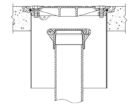 Locking Well Monitoring Cap, 4" includes collar and padlock - Enviro ...