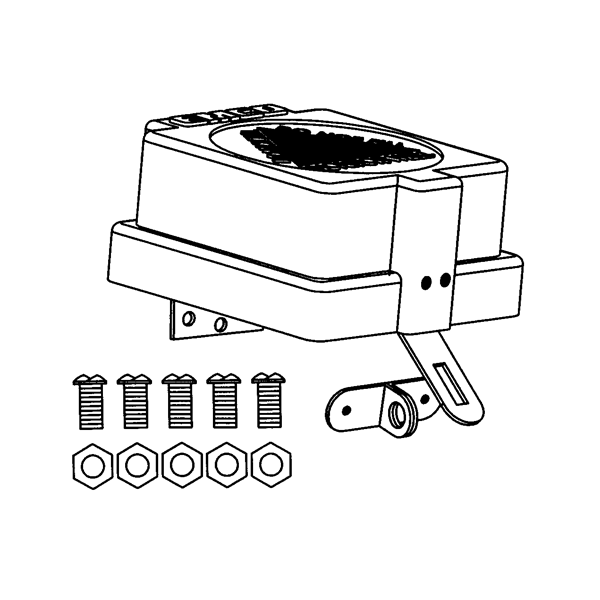 Square Well Protector, Aluminum Lid, 4" X 5' Tall - Enviro Design Products