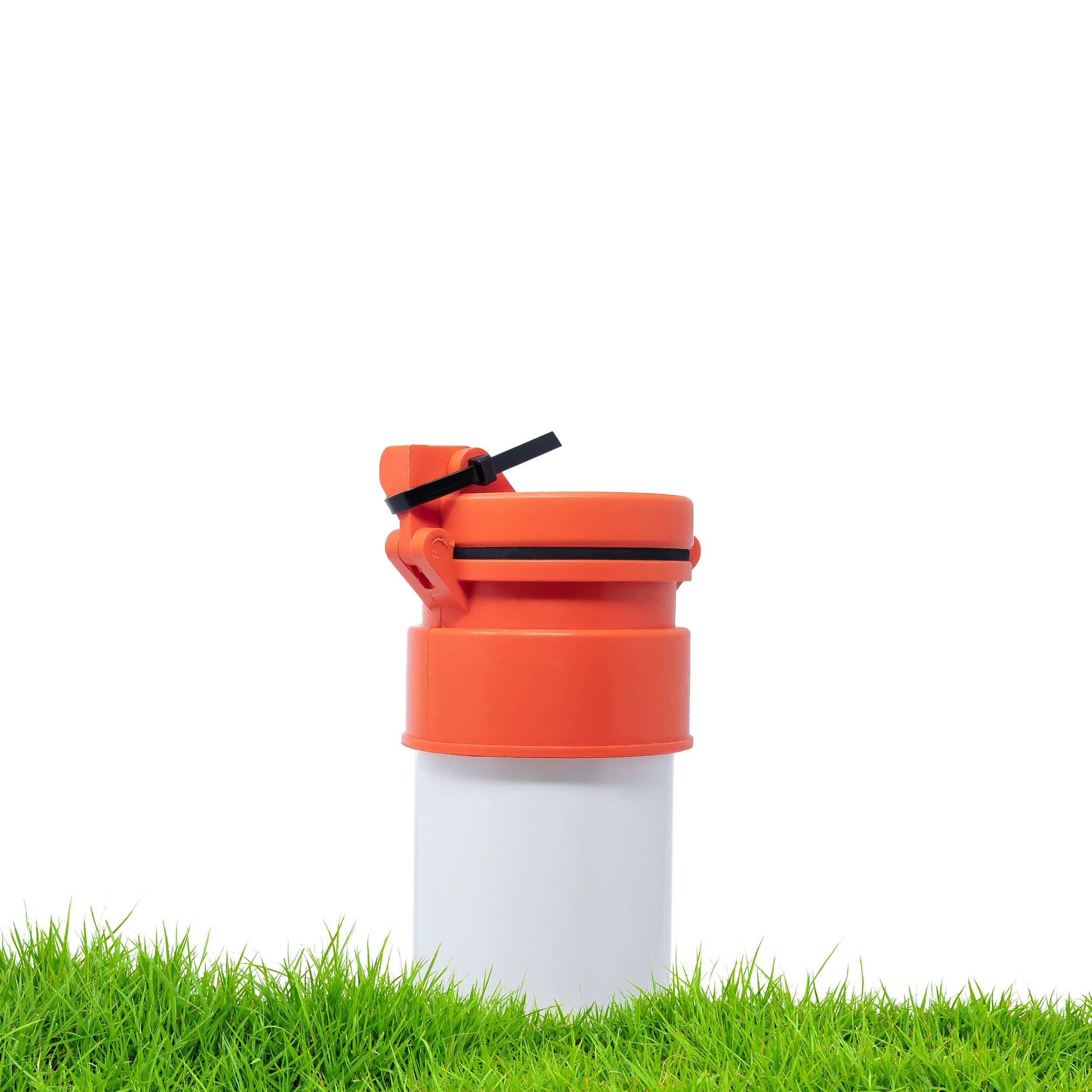 Enviro Design Products: Grip-N-Lock Well monitoring Cap, 4" Orange ...