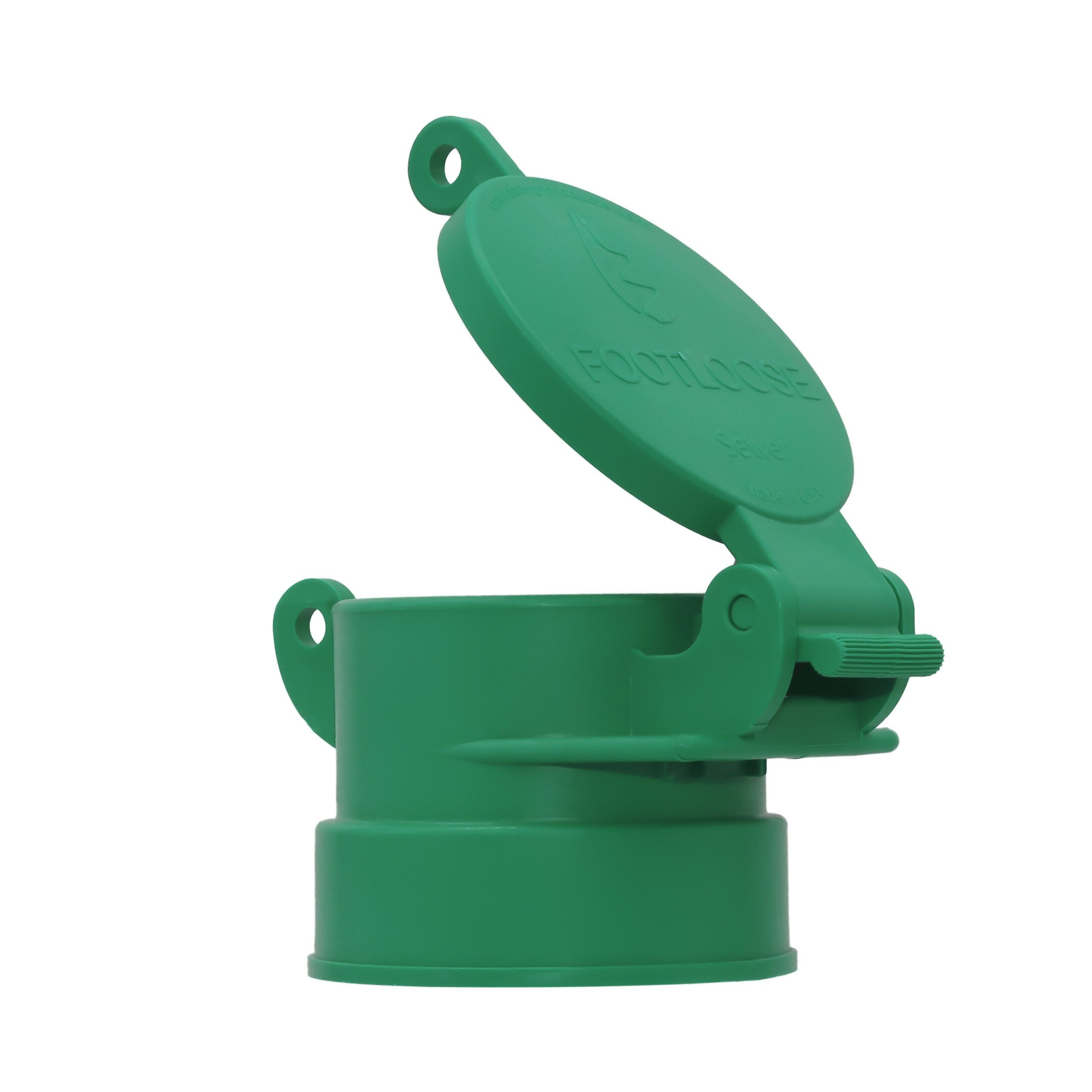 Enviro Design Products: FootLoose RV Site Sewer Cap, 4" Green Female ...