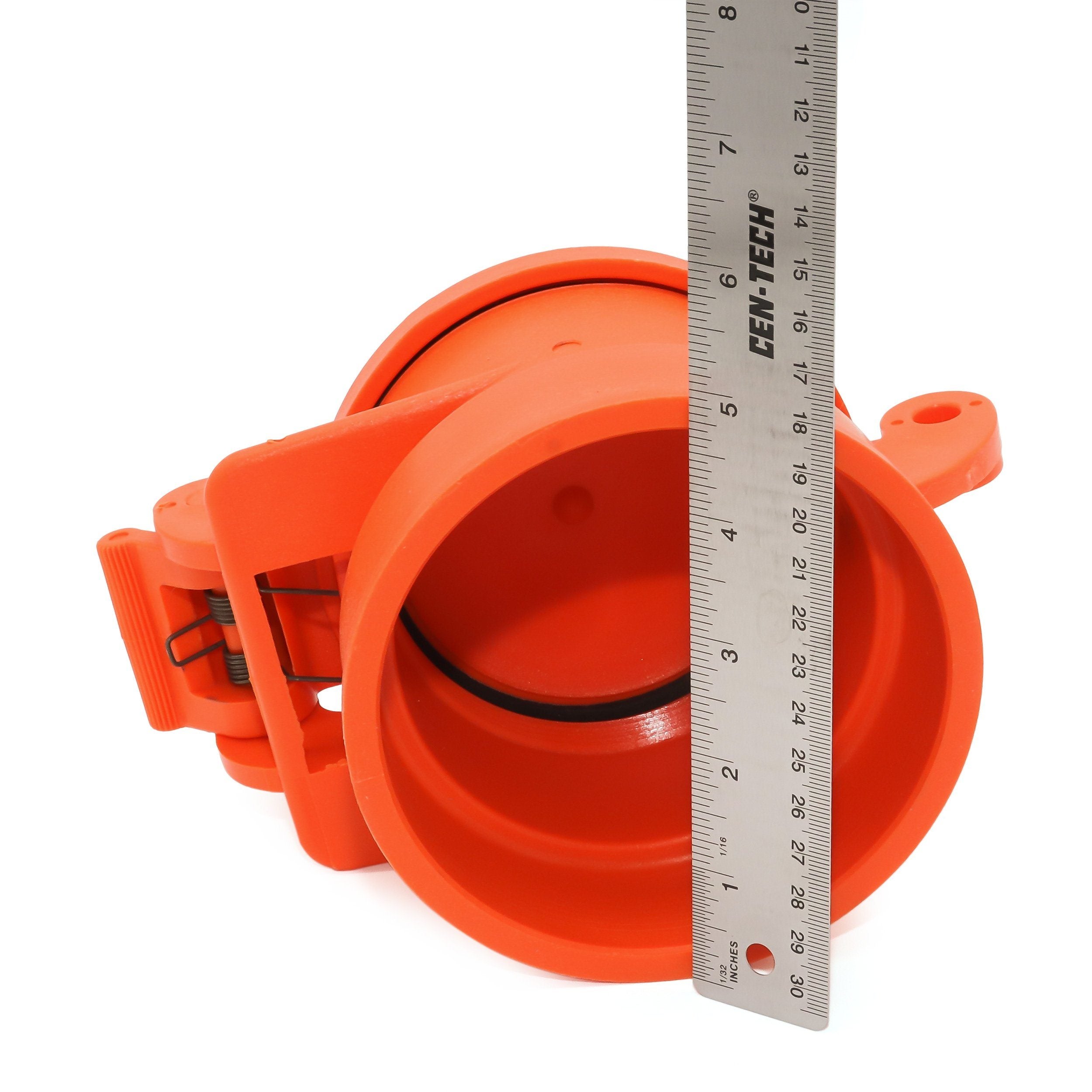 Enviro Design Products: FootLoose RV Site Sewer Cap, 4" Orange Female ...
