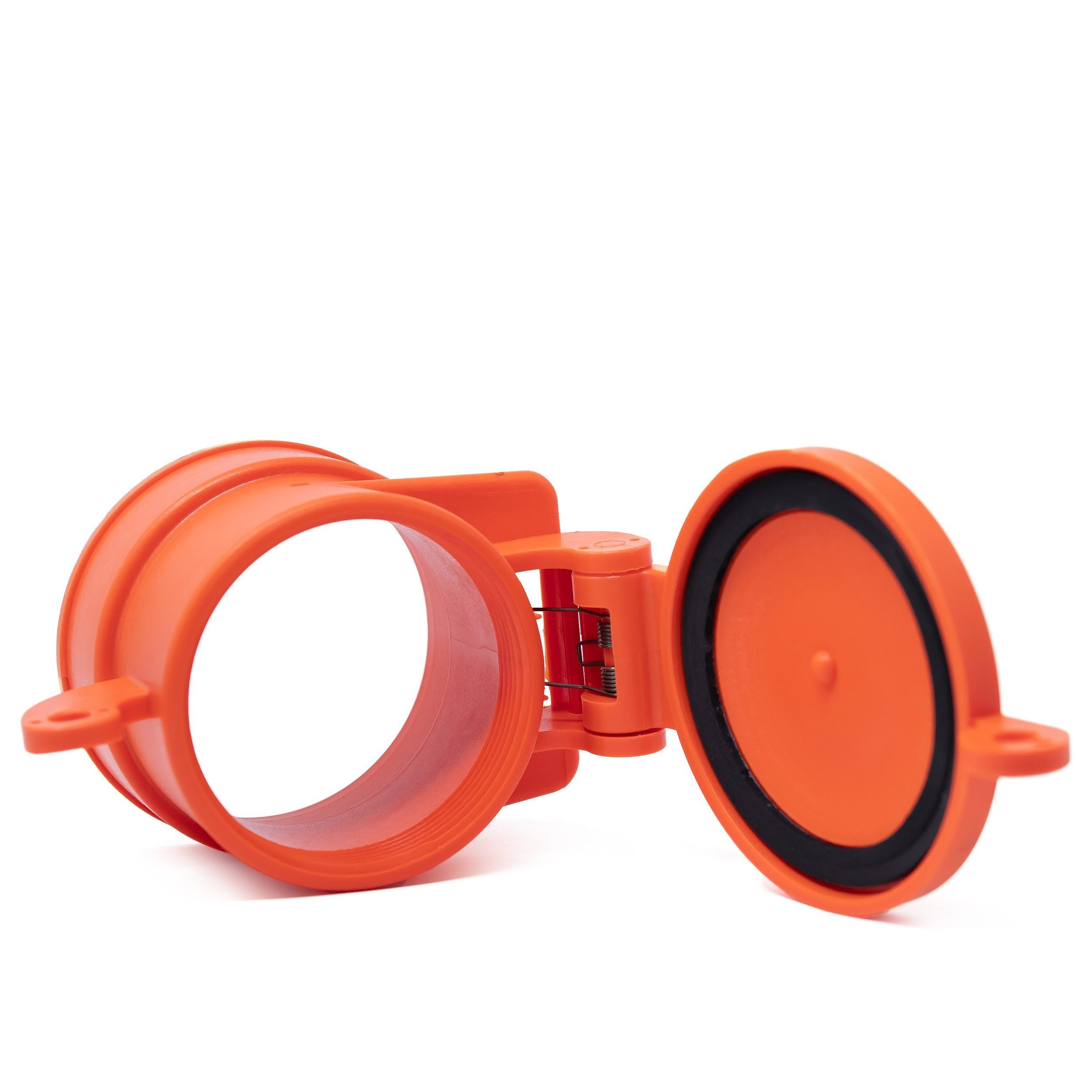 Enviro Design Products: FootLoose RV Site Sewer Cap, 4" Orange Female ...