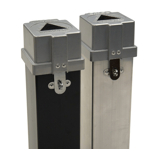 Square Well Protector, Aluminum Lid, 8" x 5' Tall - Enviro Design Products