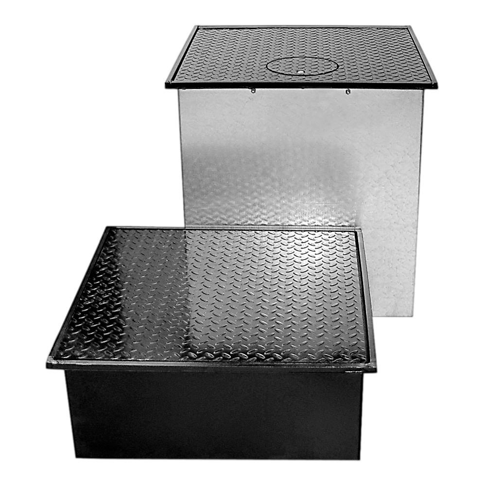 Square Manhole Cover, Vault 12"x12"x 24" Steel Lay-In Lid - Enviro ...