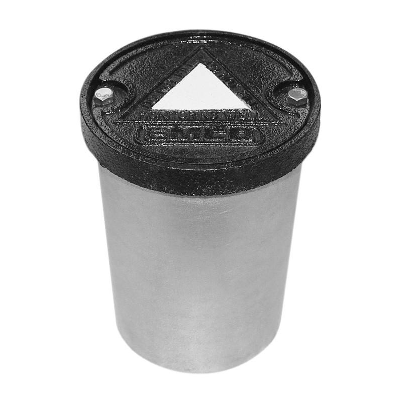 Monitoring Manhole Cover, Round 5"X 8", Bolt down - Enviro Design Products
