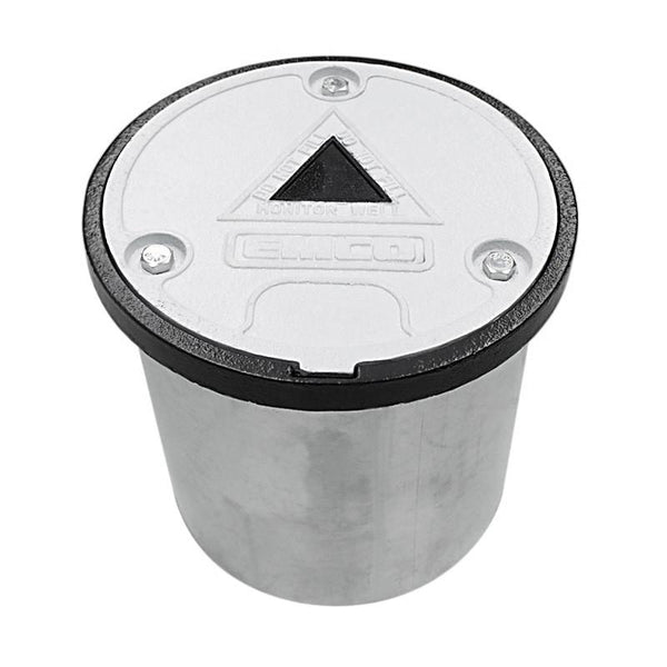 Monitoring Manhole Cover, Round 8" x 8", 3-Bolts - Enviro Design Products