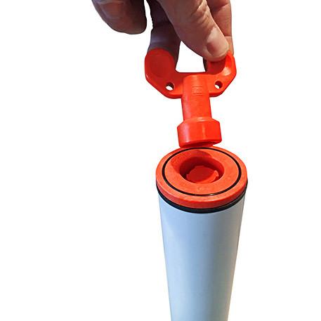 2" FlushLock Locking Well Plug SCH 40 - Enviro Design Products