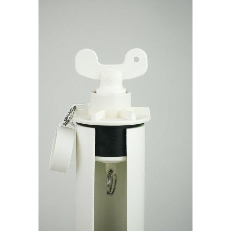 4" H-Plug Locking Monitoring Well Plug SCH 80 - Enviro Design Products