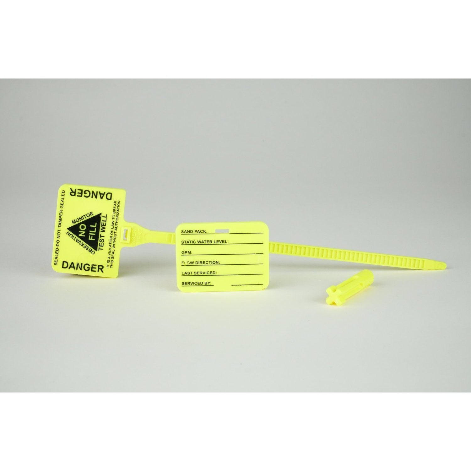 Koby Monitor Well Safety Lockout tag Kit - Enviro Design Products