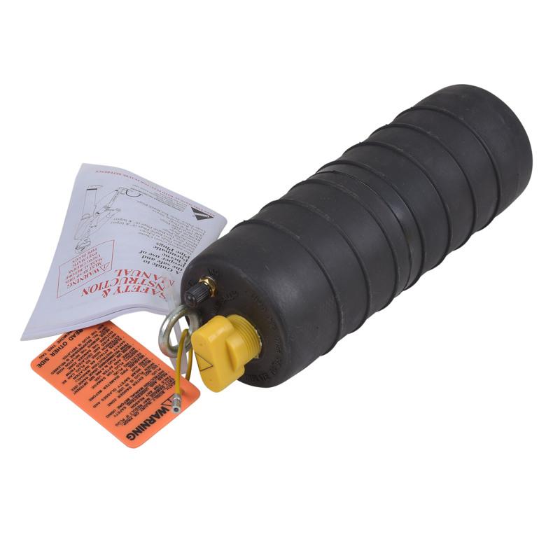 Cherne ® 4-6" Multi-Size Underground Muni-Ball ® Plug 3/4" Bypass ...